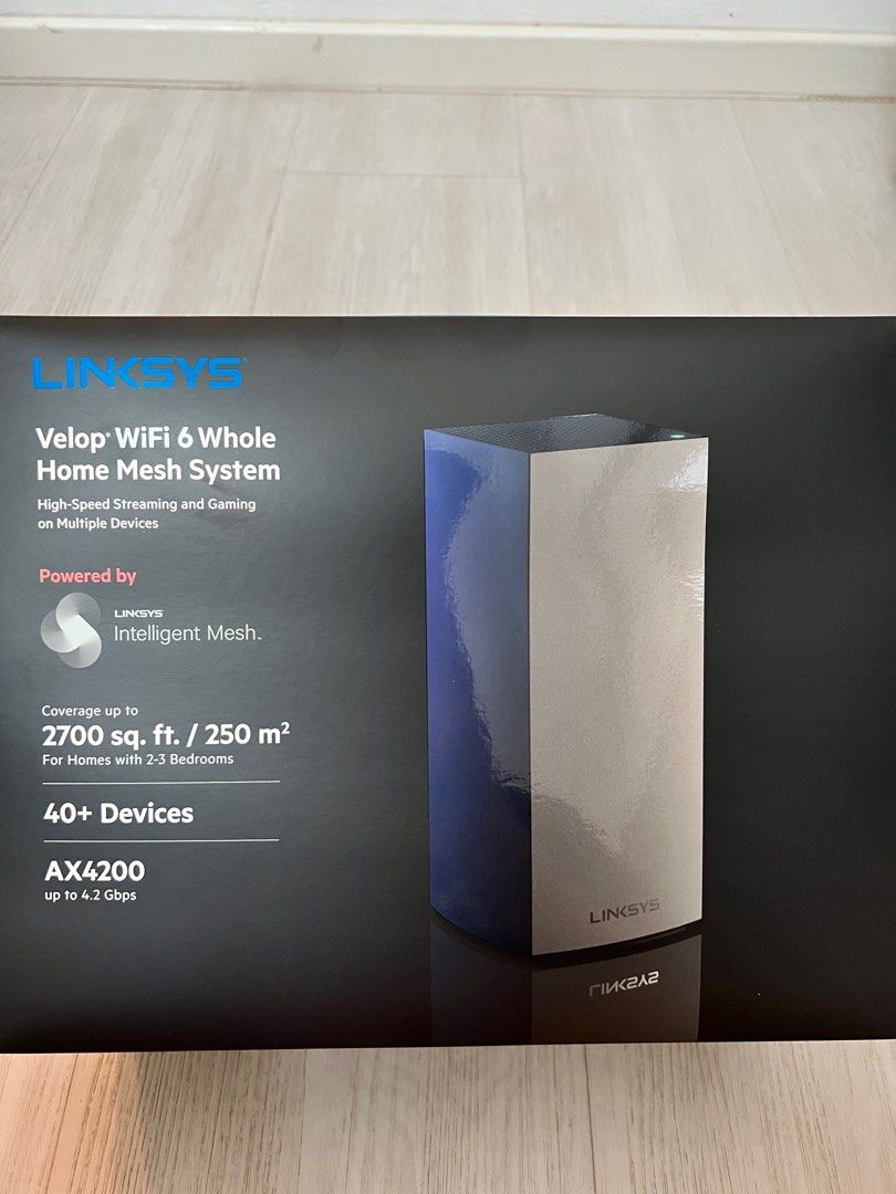 Brand new Linksys AX4200, wifi 6, Tri-band, Computers & Tech, Parts & Accessories, Networking on ...