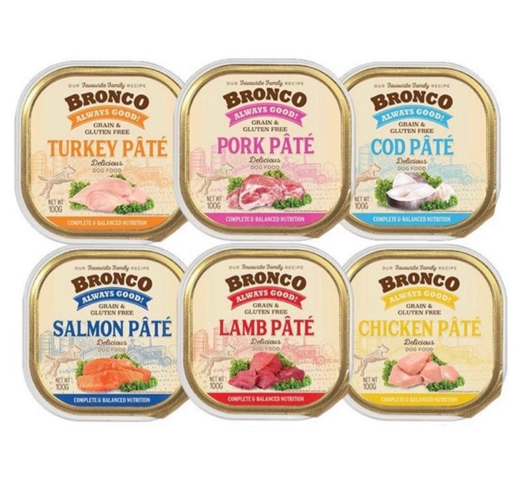 Bronco (Grain & Gluten Free), Pet Supplies, Pet Food on Carousell