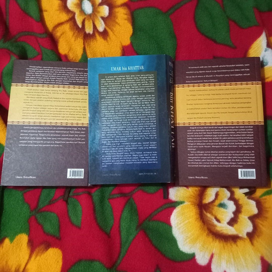 Buku biografi sahabat Nabi Muhammad SAW masih baguss like new start 50k ...
