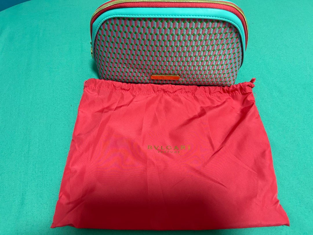 Bvlgari Pouch, Women's Fashion, Bags & Wallets, Purses & Pouches on ...