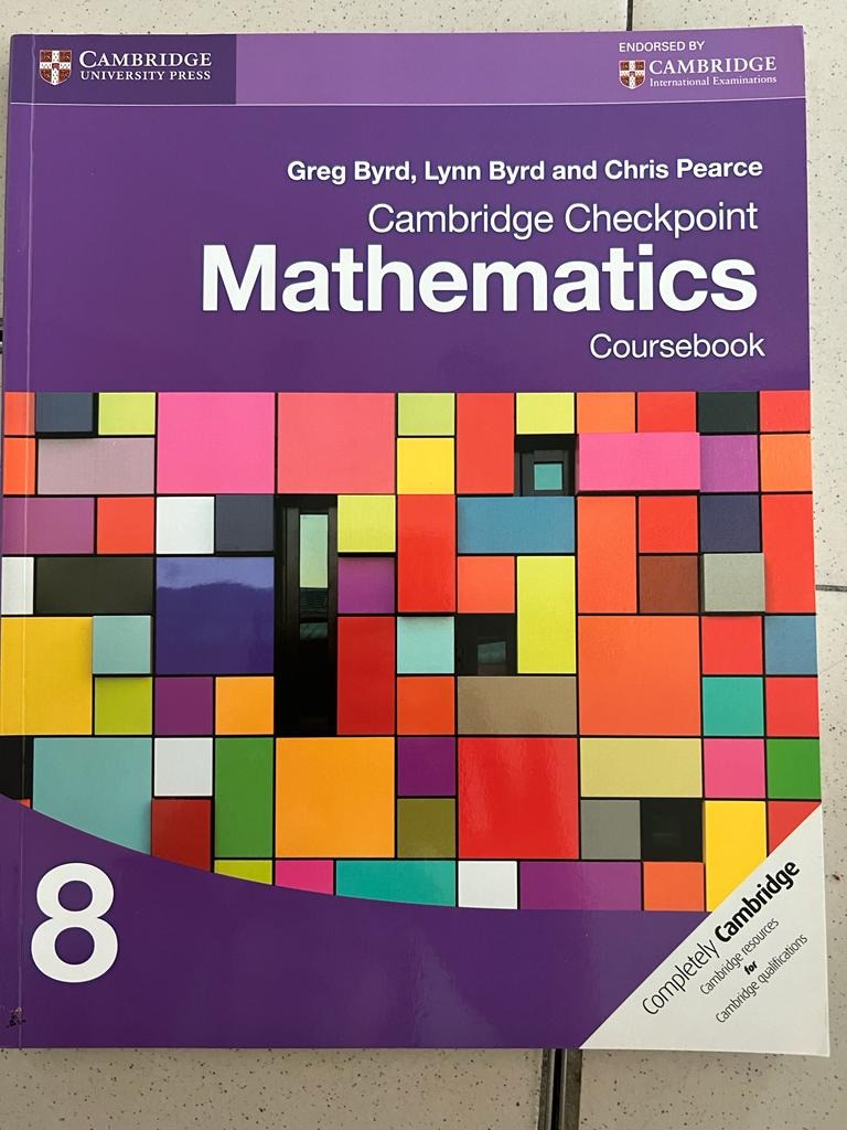 Cambridge Checkpoint Mathematics Coursebook & Practice Book | 8 ...