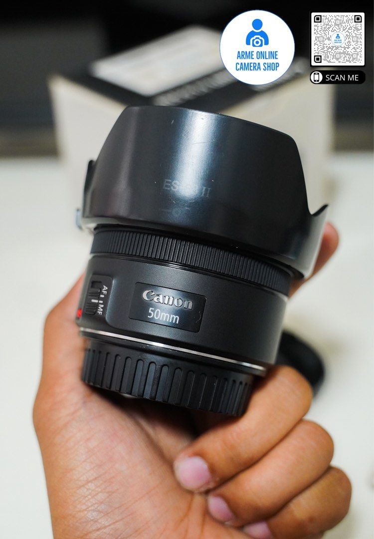 Canon 50mm F1.8 STM lens, Photography, Lens & Kits on Carousell