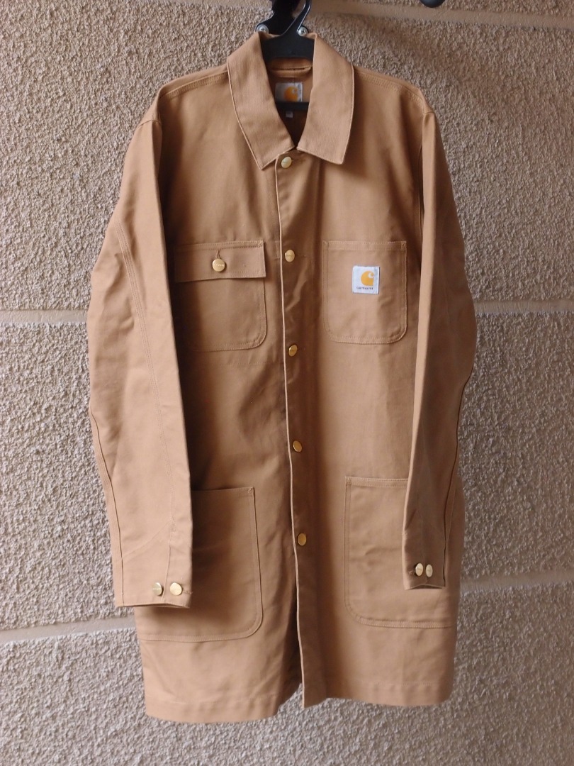 Carhartt WIP Work In Progress Long Chore Coat / Work Coat, Men's ...