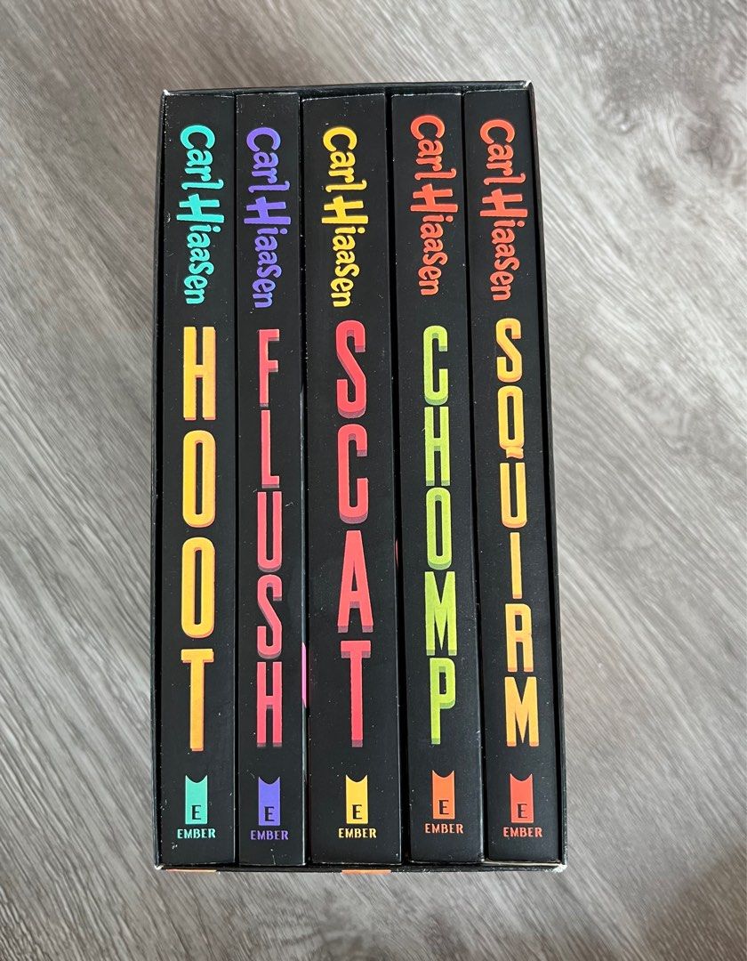 Carl Hiaasen Books Set, Hobbies & Toys, Books & Magazines, Children's ...