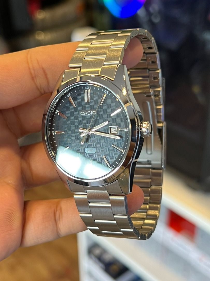 CASIO Analog Stainless Men's Watch MTP-VD03D-2A / Legit Casio Analog Silver Watch, Luxury ...