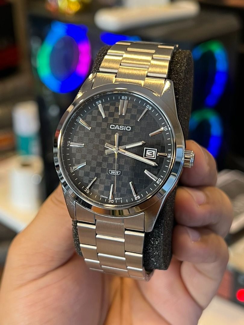 CASIO Analog Stainless Men's Watch MTP-VD03D-2A / Legit Casio Analog Silver Watch, Luxury ...