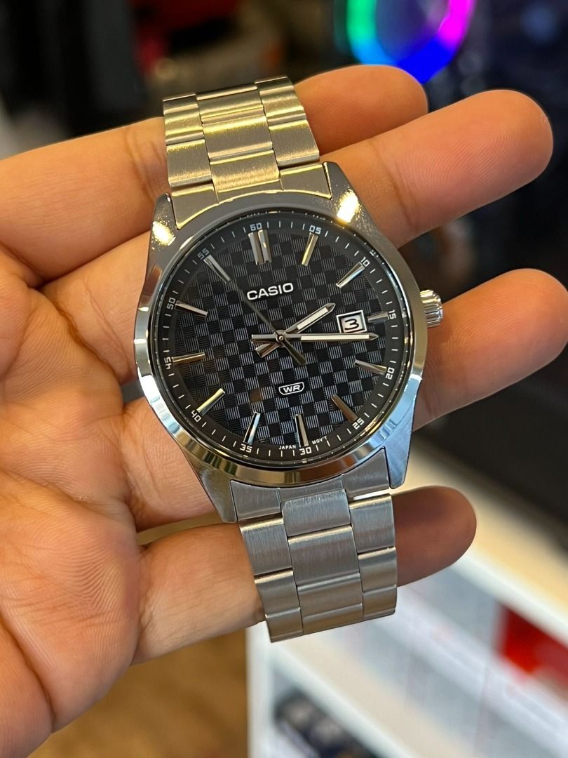 CASIO Analog Stainless Men's Watch MTP-VD03D-2A / Legit Casio Analog Silver Watch, Luxury ...
