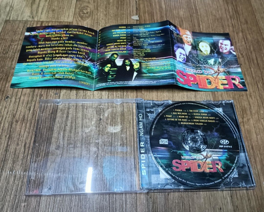 CD Kumpulan Spider.., Hobbies & Toys, Music & Media, CDs & DVDs on ...