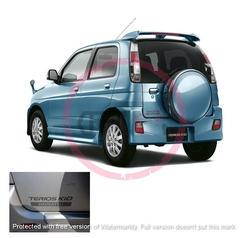 CFS523 Logo Perodua Kembara Daihatsu Terios Kid Logo Stiker Sticker ...