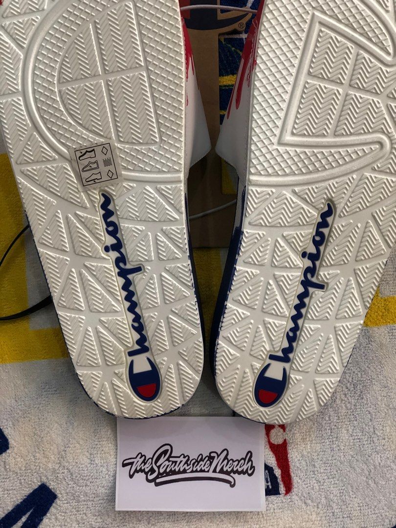 Champion Brand IPO Drip Slides, Men's Fashion, Footwear, Slippers ...
