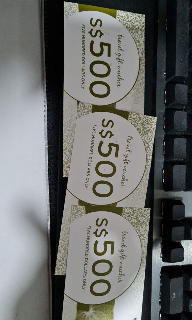 Chan brothers travel voucher, Tickets & Vouchers, Flights & Overseas ...