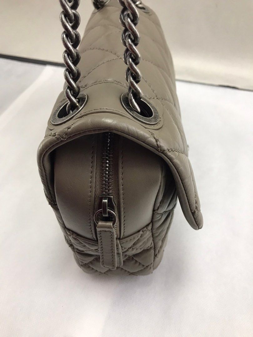 Chanel Bi Colour Flap bag, Luxury, Bags & Wallets on Carousell