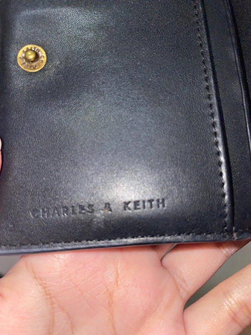 charles & keith short wallet, Women's Fashion, Bags & Wallets, Wallets & Card Holders on Carousell