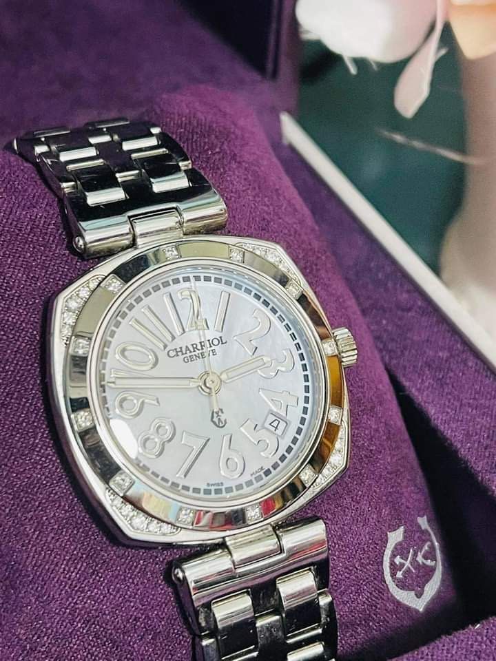 charriol geneve with dia rank A, Men's Fashion, Watches & Accessories ...