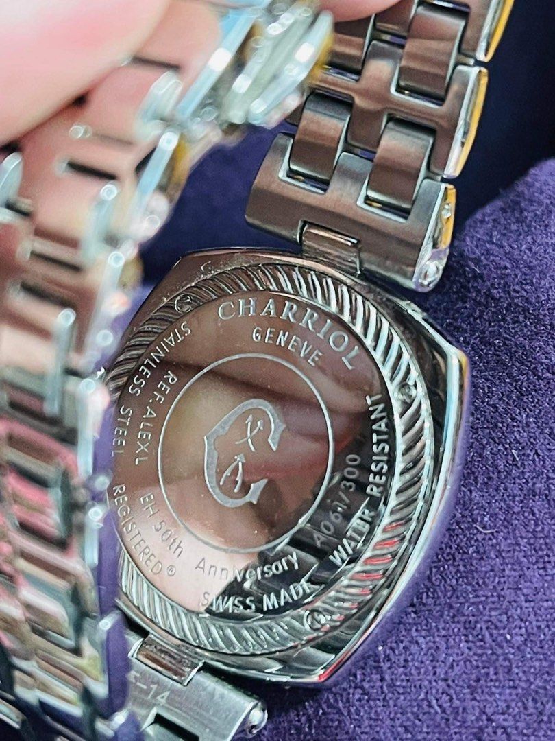 charriol geneve with dia rank A, Men's Fashion, Watches & Accessories ...