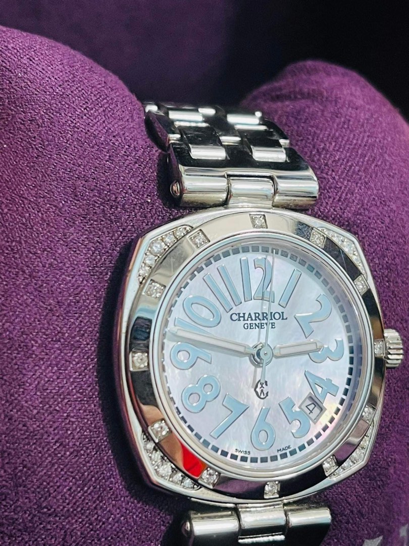 charriol geneve with dia rank A, Men's Fashion, Watches & Accessories ...