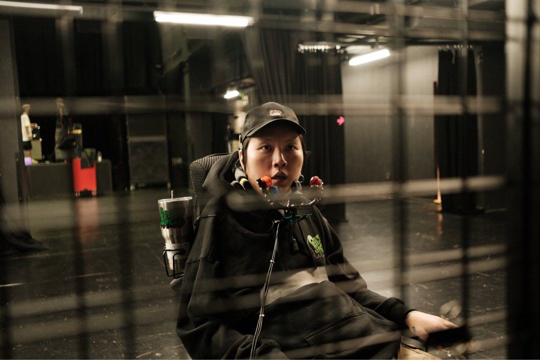 Chin Head Controlled Wheelchair for Quadruple, Health & Nutrition ...