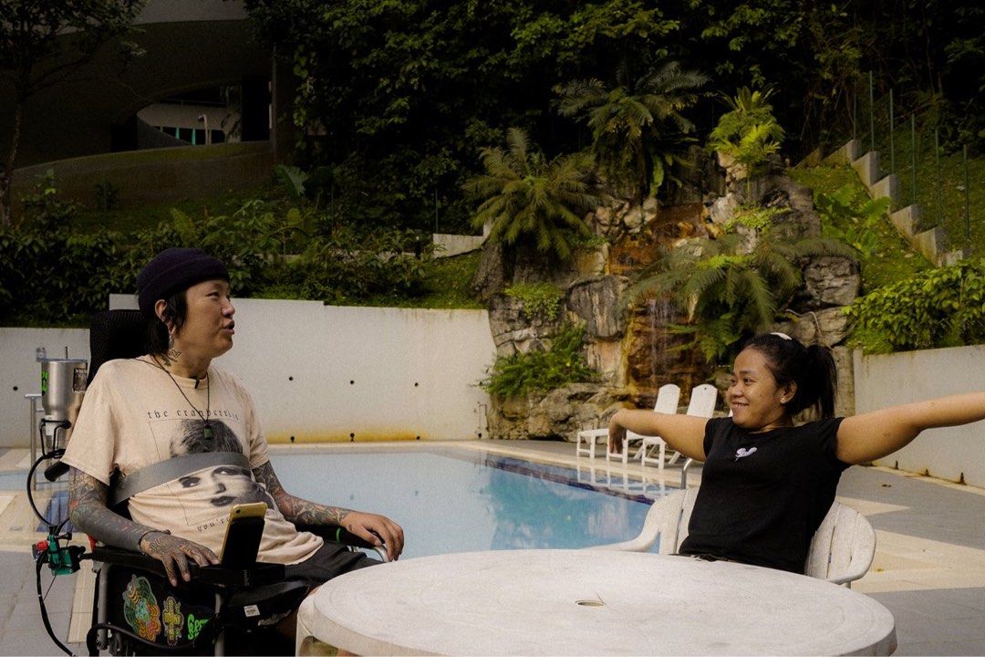 Chin Head Controlled Wheelchair for Quadruple, Health & Nutrition ...