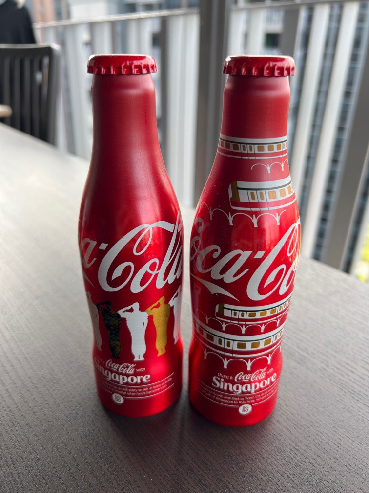 Coca Cola SG50 Deco Bottle, Food & Drinks, Beverages on Carousell