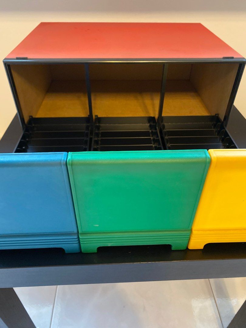 Colourful CD Rack Storage, Furniture & Home Living, Home Improvement ...