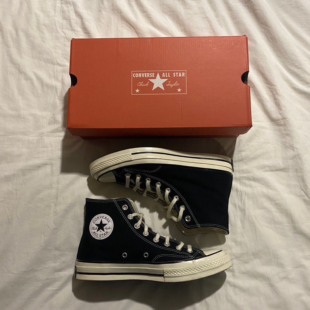 Converse Chuck 70 Hi - Black, Men's Fashion, Footwear, Sneakers on ...
