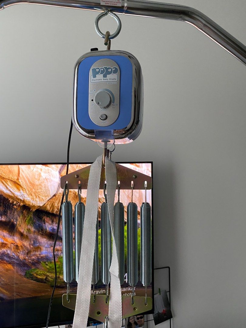 Cradle blue, Babies & Kids, Baby Nursery & Kids Furniture, Cots & Cribs ...