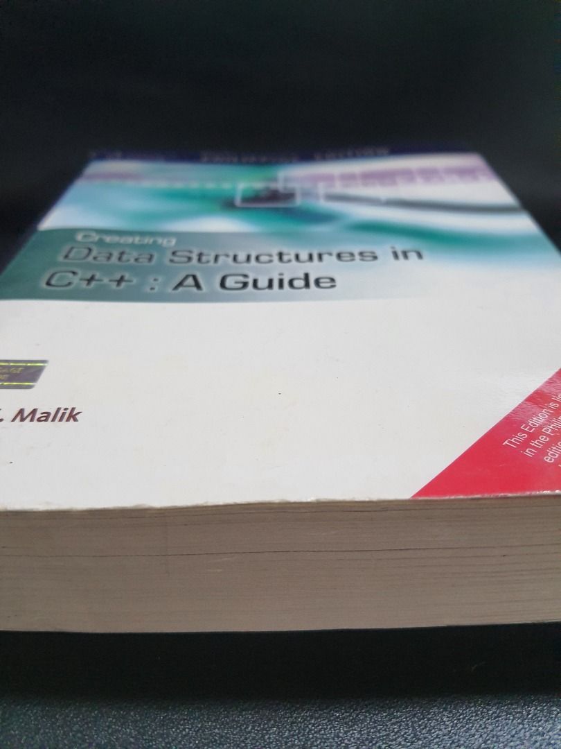 Creating Data Structures in C++: A Guide by Malik, Hobbies & Toys ...