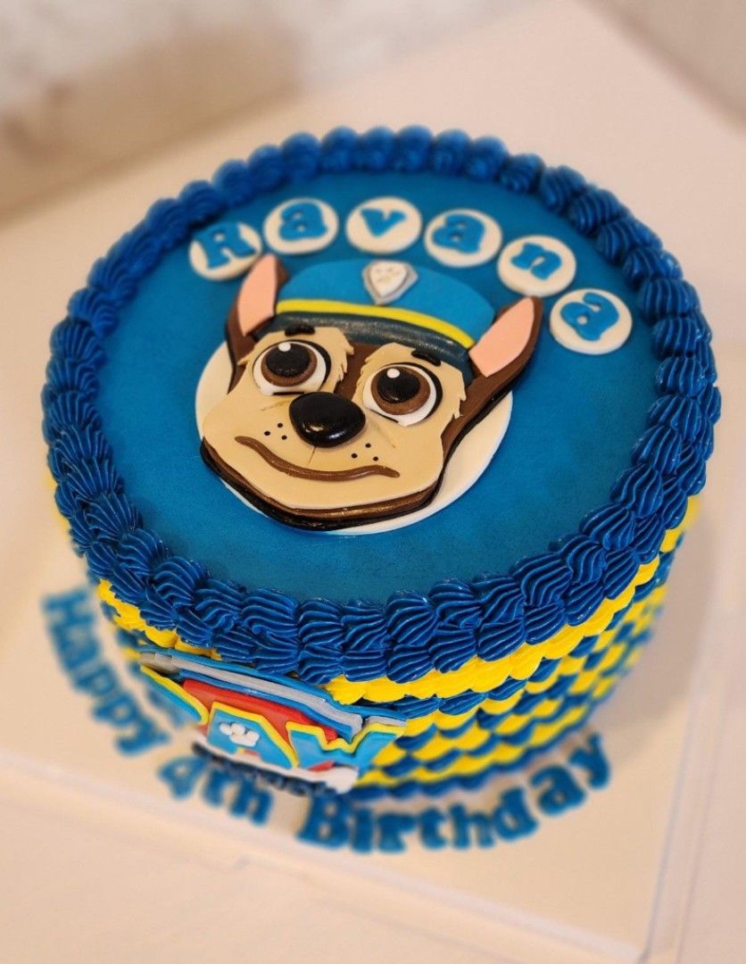 Customised Cake PAW PATROL Birthday Cake🎂, Food & Drinks, Homemade ...