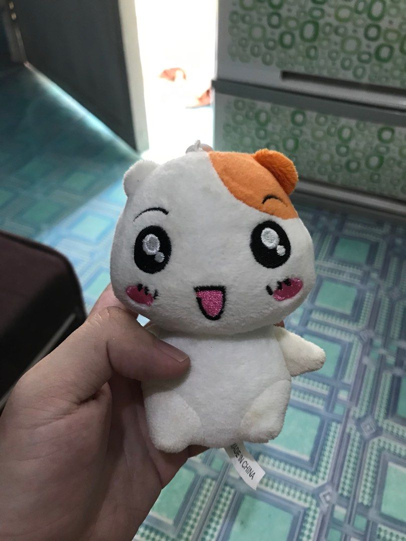 Cute Hamtaro Plush Keychain, Hobbies & Toys, Toys & Games on Carousell