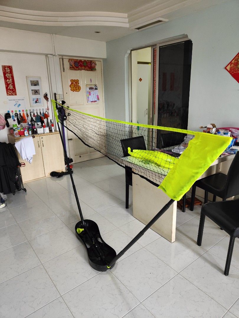 Decathlon badminton net, Sports Equipment, Sports & Games, Racket ...