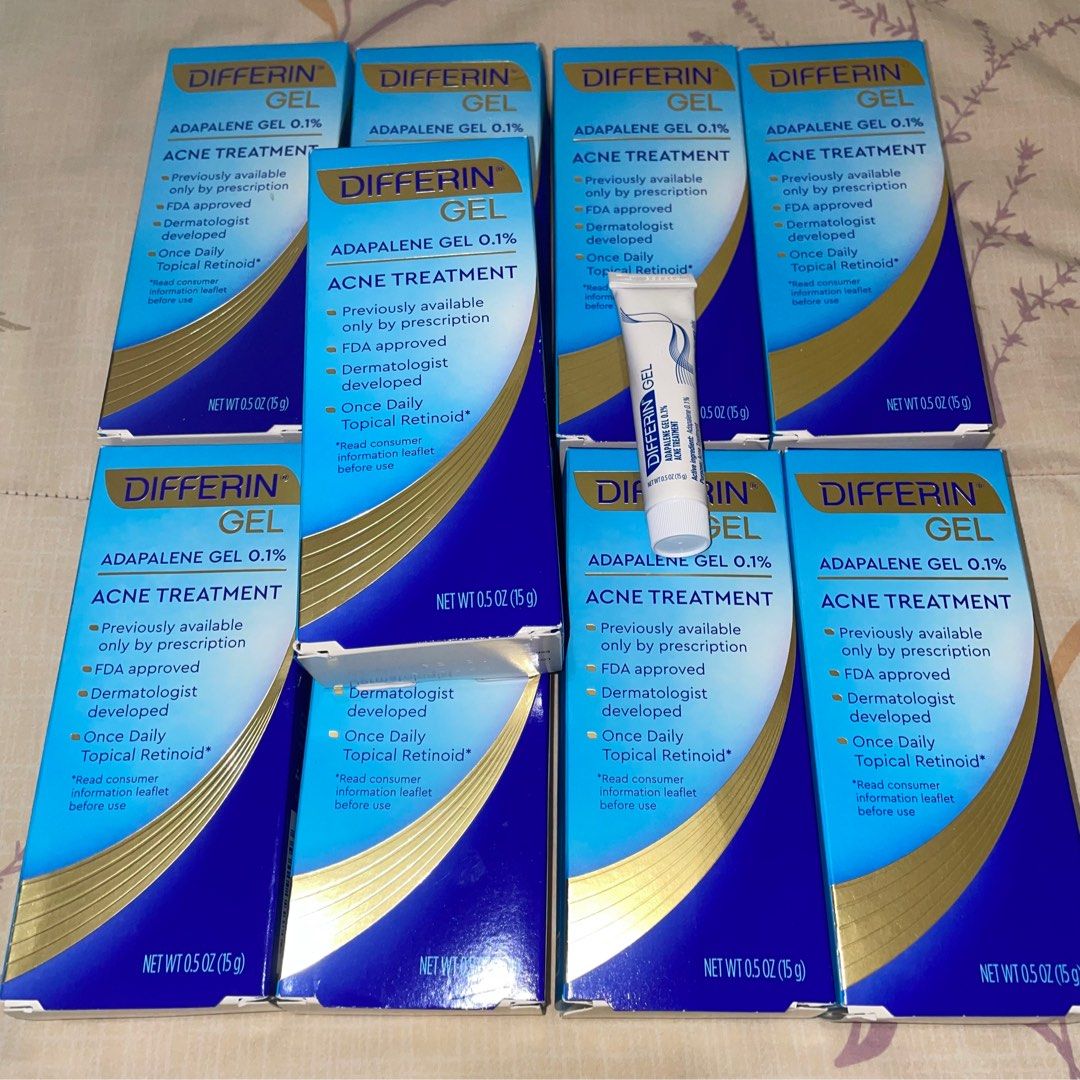Differin Adapalene Gel 15GR ORI USA, Kesehatan & Kecantikan, Kulit ...
