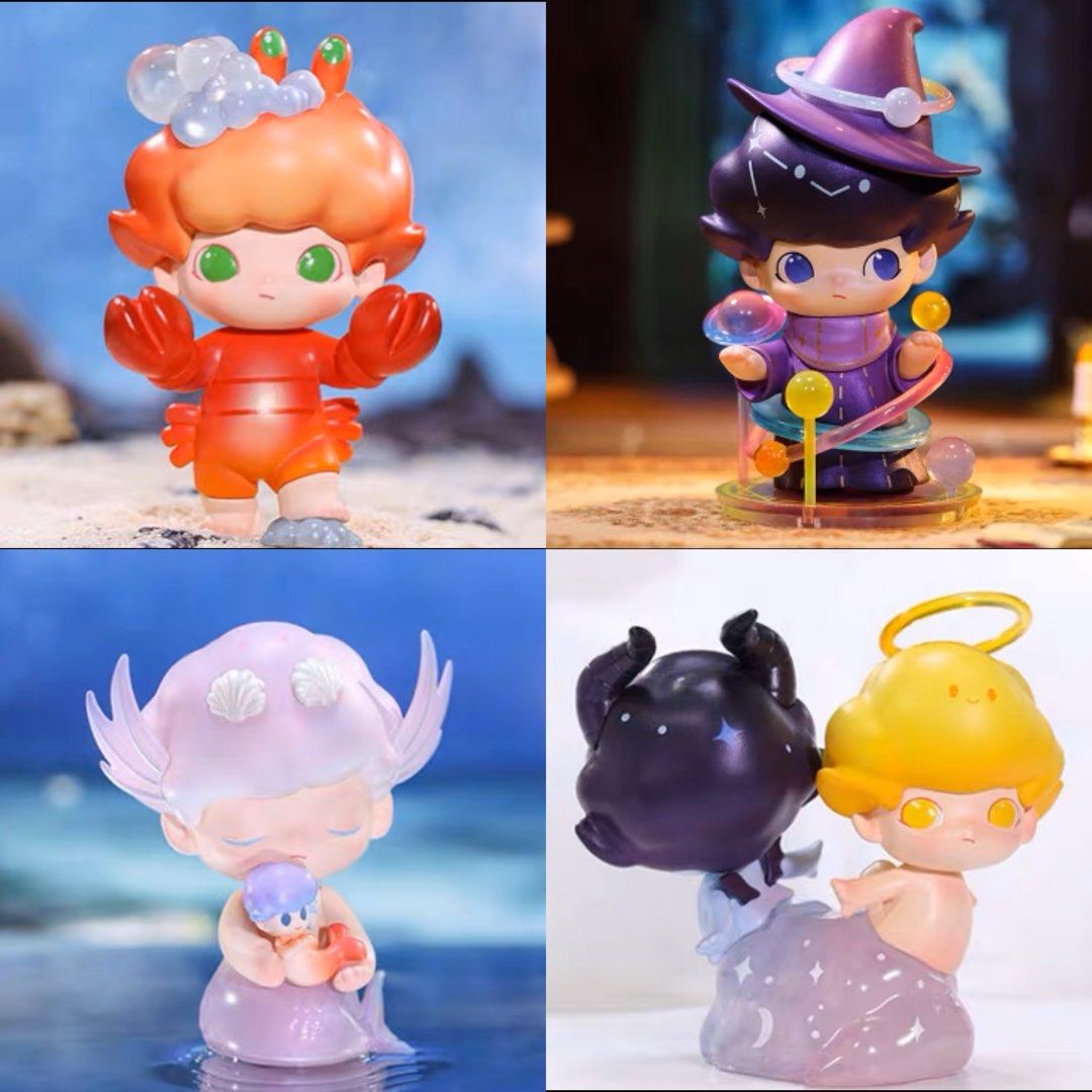 DIMOO ZODIAC SERIES POPMART / FULL SET / SINGLE BLIND BOX / ABLE TO ...