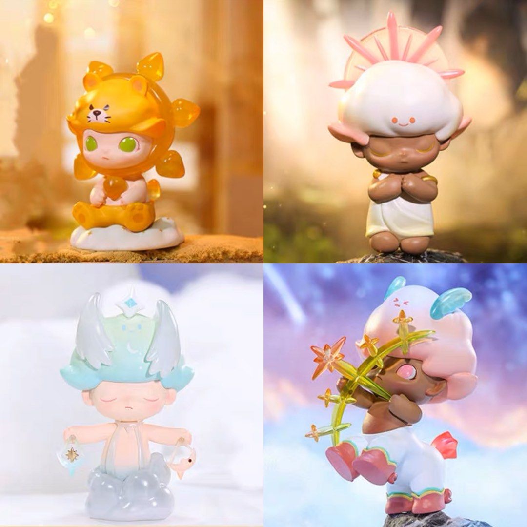 DIMOO ZODIAC SERIES POPMART / FULL SET / SINGLE BLIND BOX / ABLE TO ...