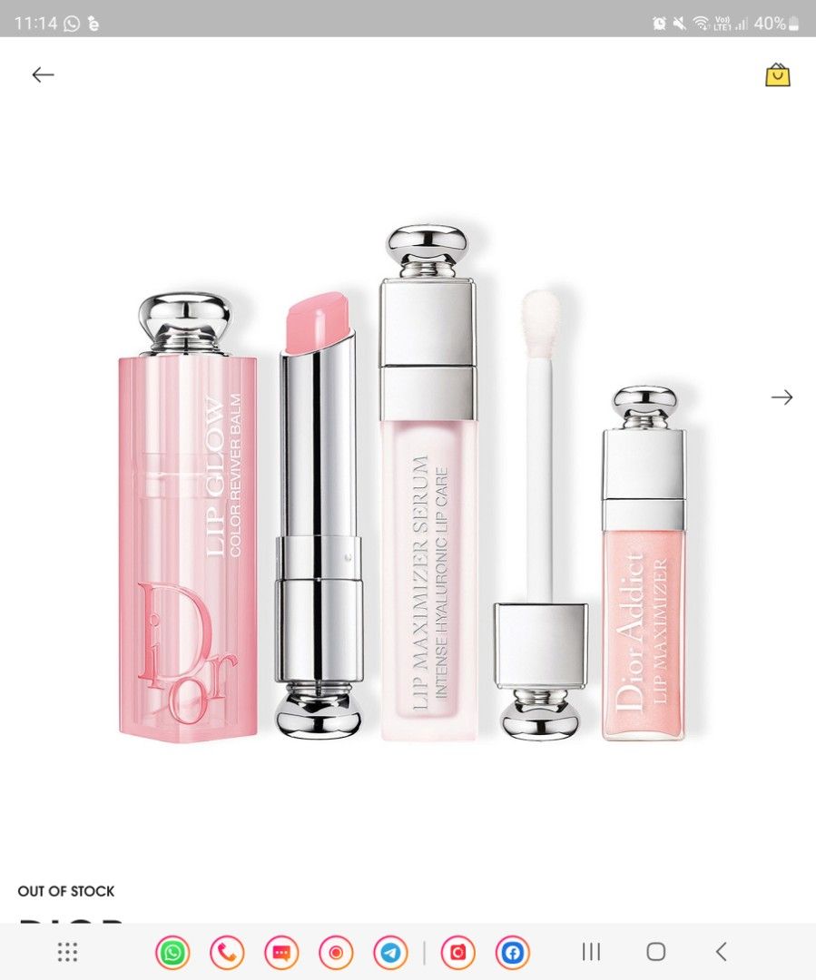 DIOR Addict Natural Glow limited-edition gift set, Beauty & Personal ...