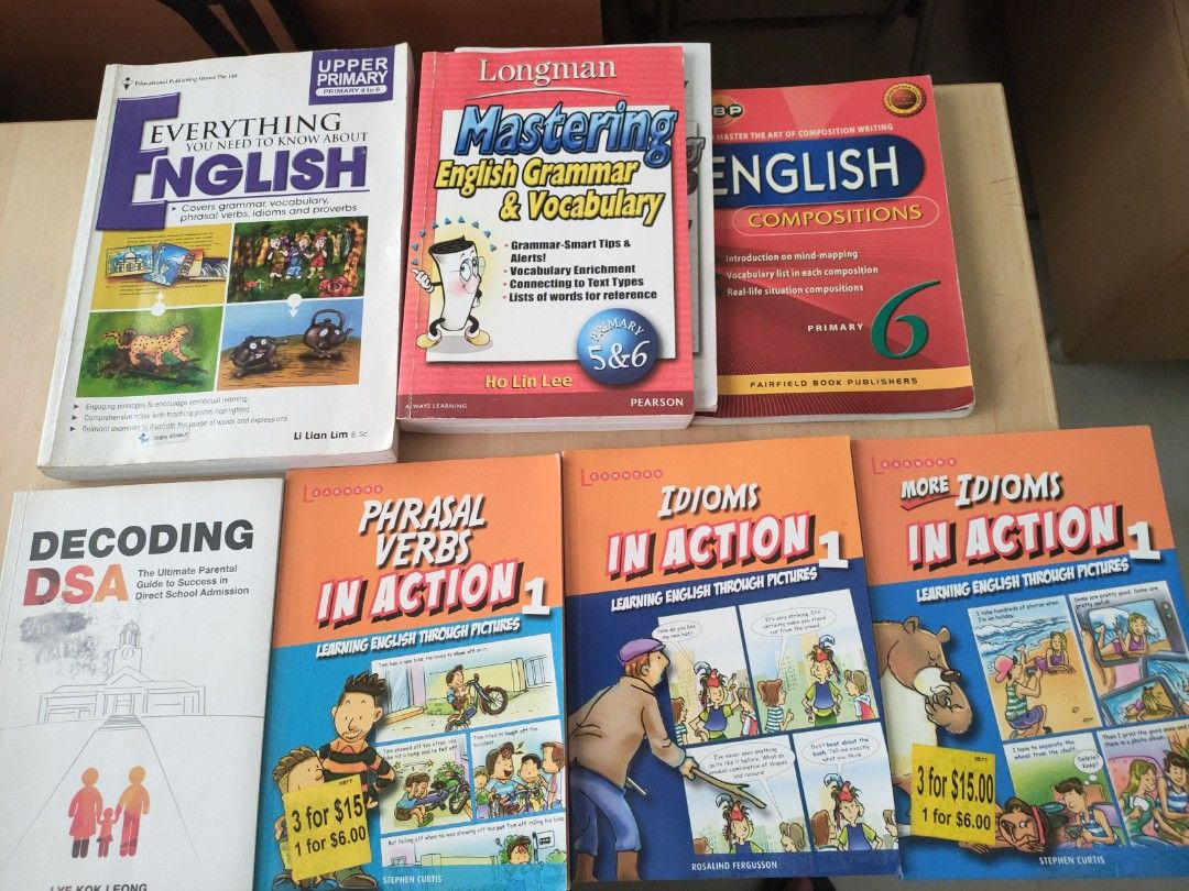 DSA guide and English assessment books, Hobbies & Toys, Books ...
