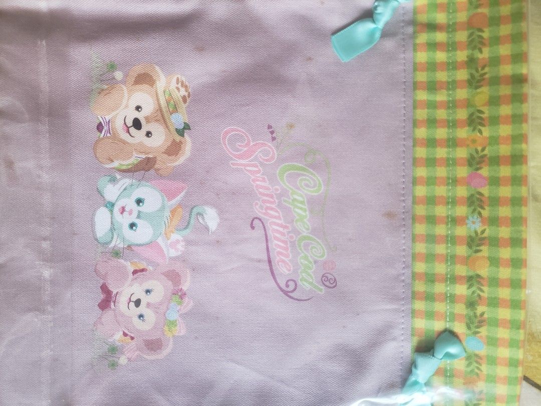 Duffy, Shelliemay & Gelatoni cloth pouch from Tokyo Disney Sea, Women's ...