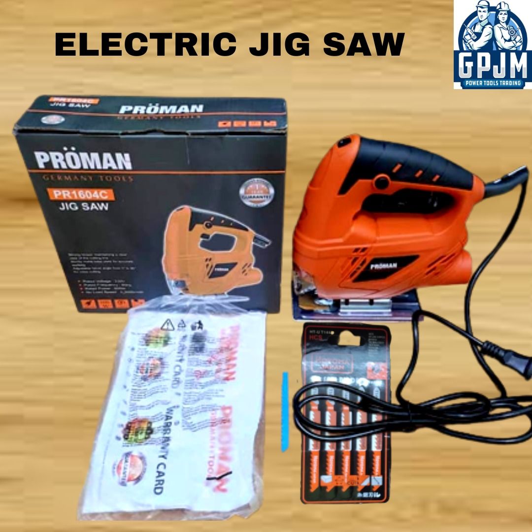ELECTRIC JIG SAW w/ FREE BLADE (PROMAN GERMANY) / CASH ON DELIVERY ...
