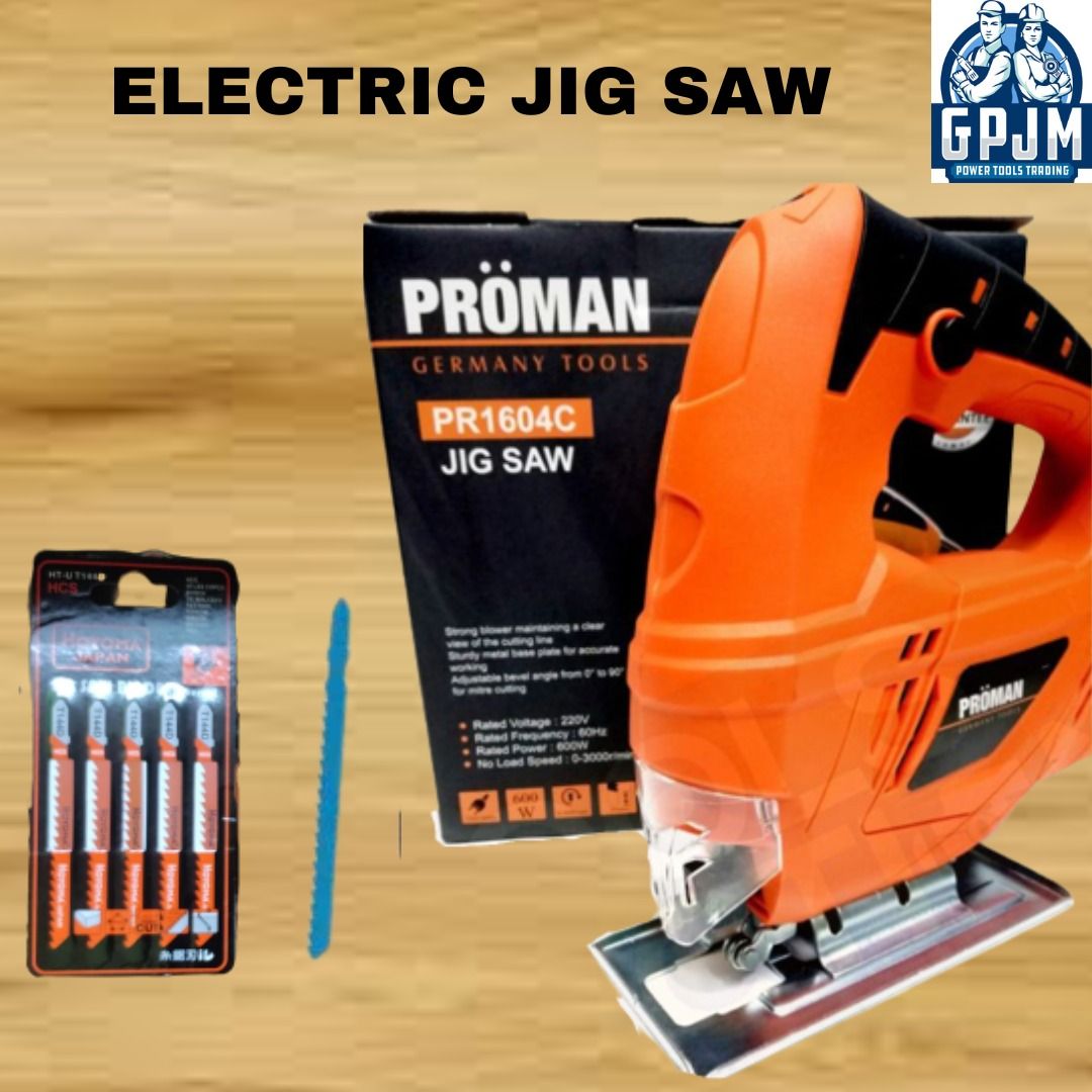 ELECTRIC JIG SAW w/ FREE BLADE (PROMAN GERMANY) / CASH ON DELIVERY ...