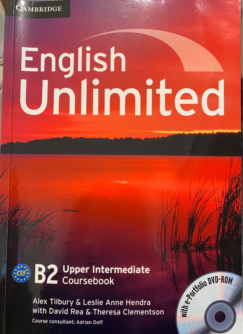 English Unlimited Upper Intermediate Coursebook with e-Portfolio, 興趣及遊戲, 書本 & 文具, 教科書 - Carousell
