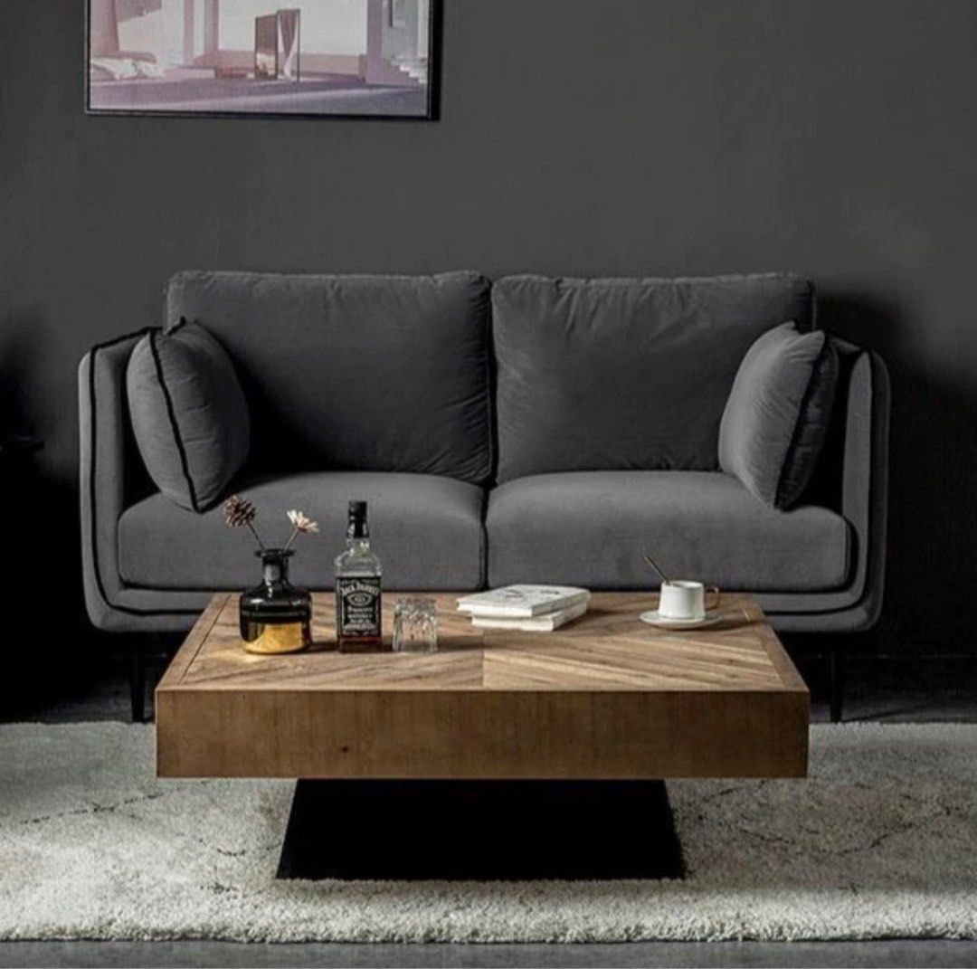 ENZO Square Coffee Table, Furniture & Home Living, Furniture, Tables ...