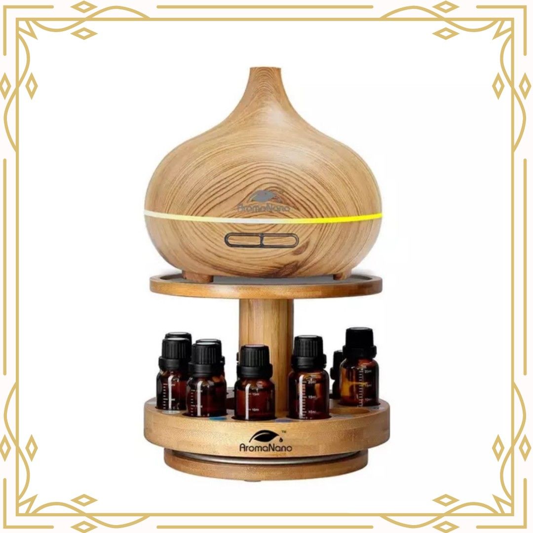Essential Oil Holder Diffuser Stand Carousel, Furniture & Home Living ...