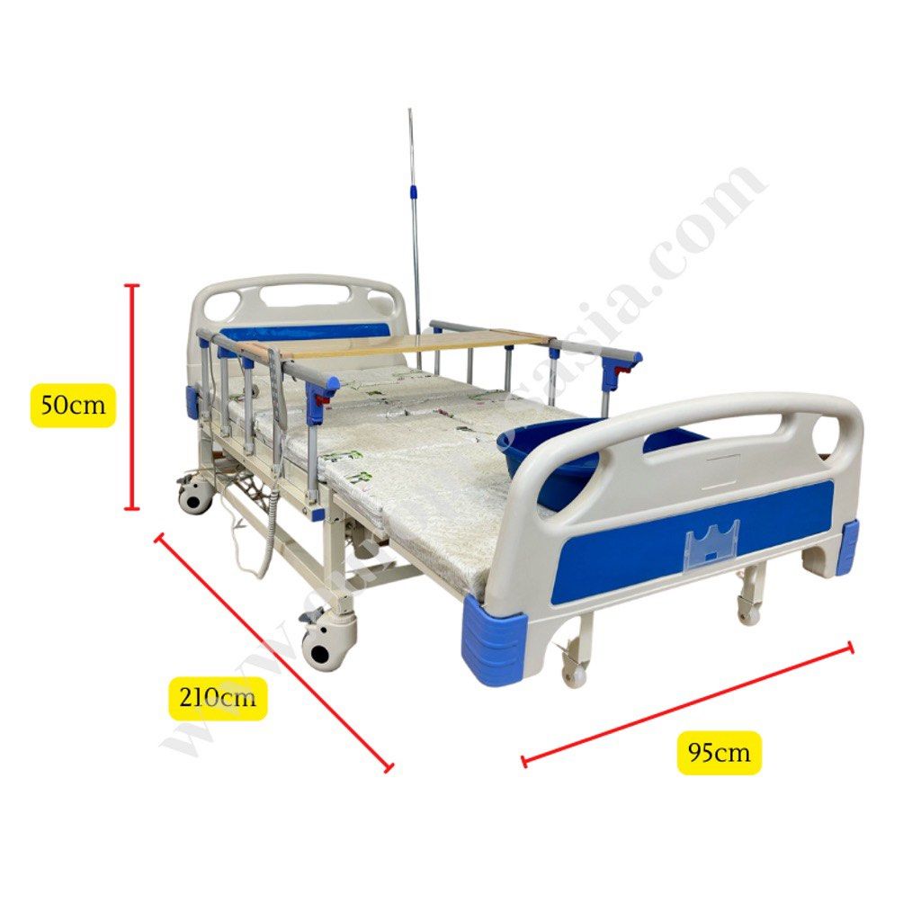 [EUROPROS EEB-02] Electric Hospital Nursing Bed Ergonomic with Built in ...