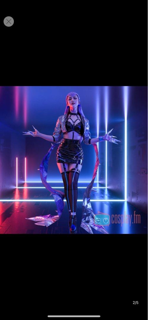 Evelynn KDA all out cosplay LOL, Hobbies & Toys, Memorabilia & Collectibles, J-pop on Carousell