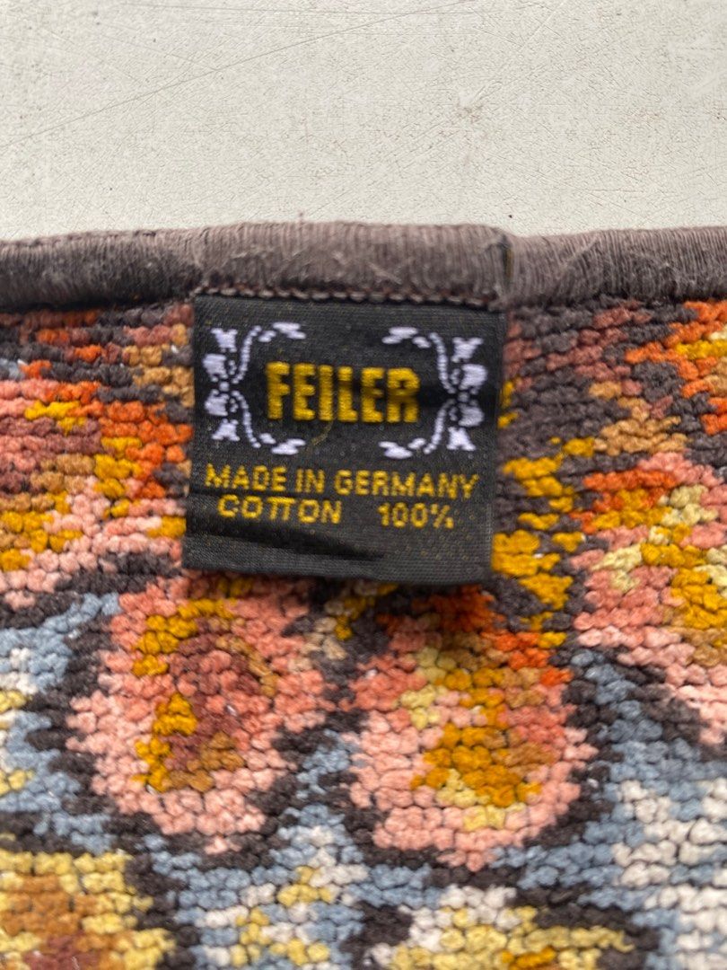 FEILER Handkerchief Made in German Sapu Tangan, Women's Fashion, Bags ...