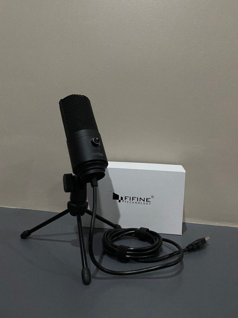 Fifine K669 USB Microphone, Audio, Microphones on Carousell