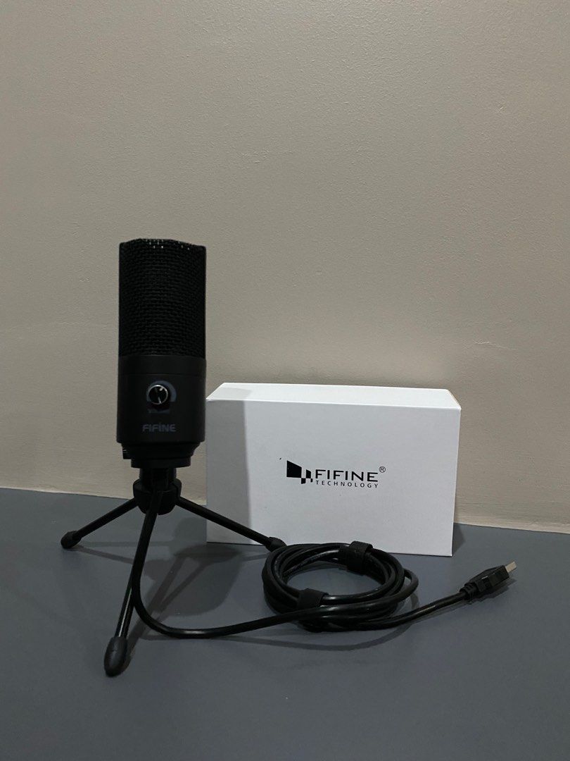 Fifine K669 USB Microphone, Audio, Microphones on Carousell
