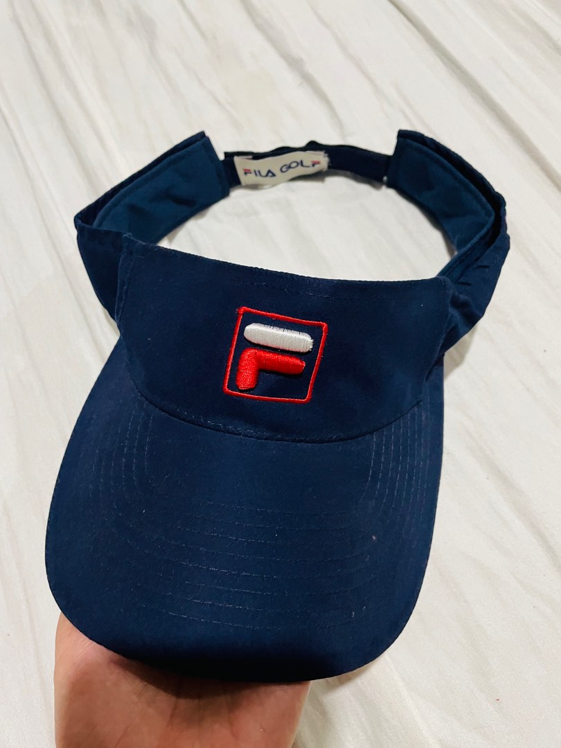 FILA NAVY BLUE GOLF CAP, Men's Fashion, Watches & Accessories, Caps ...