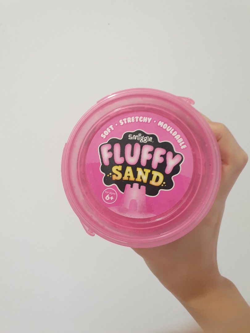 Fluffy sand, Hobbies & Toys, Toys & Games on Carousell