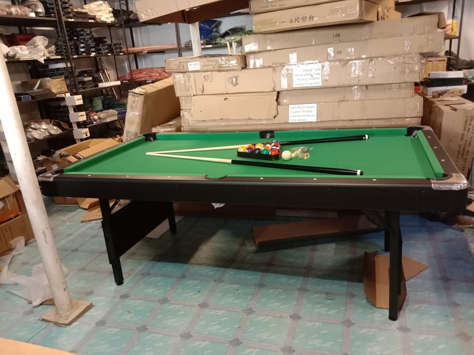 FOLDABLE METAL LEG BILLIARD TABLE, Sports Equipment, Other Sports ...