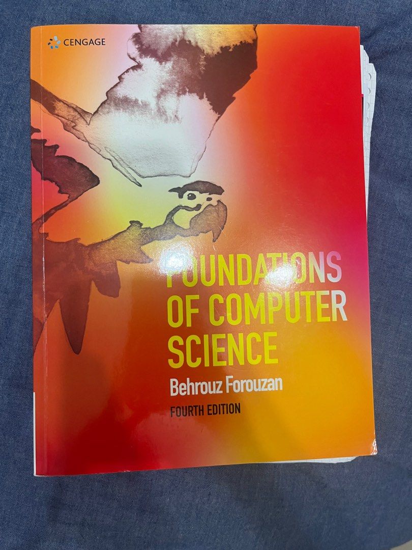計算機概論第四版 FOUNDATIONS OF COMPUTER SCIENCE 4/E by:Behrouz Forouzan, 興趣及遊戲 ...
